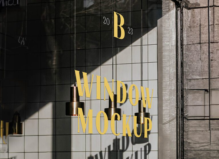 Free PSD Twin Billboards Mockup in Urban Context - A Type of Amigo