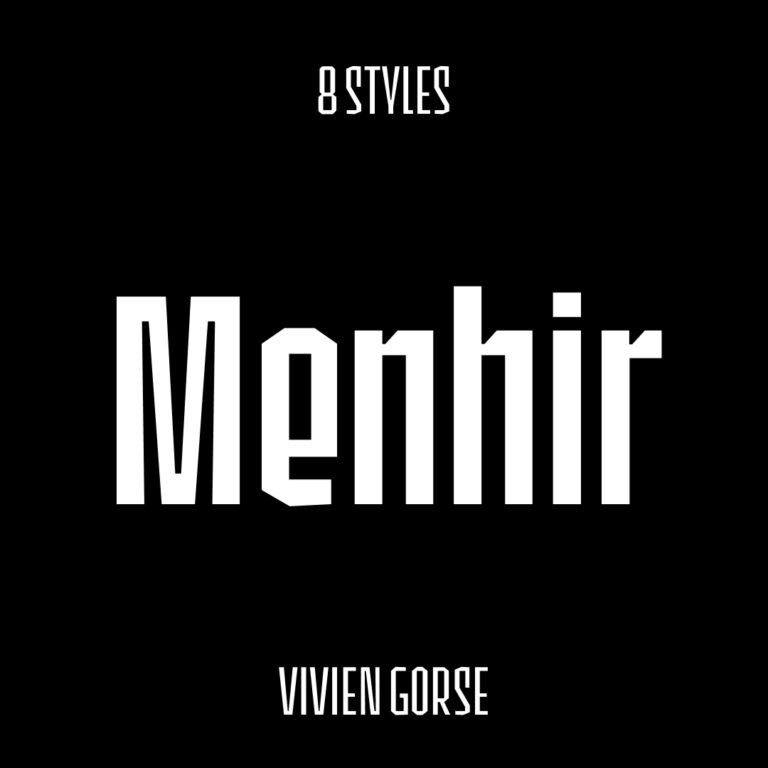 Menhir - Free Font Download- A Type of Amigo