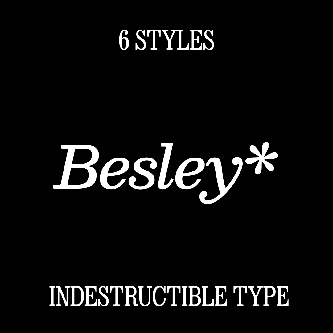 Besley - Free Font Download- A Type of Amigo