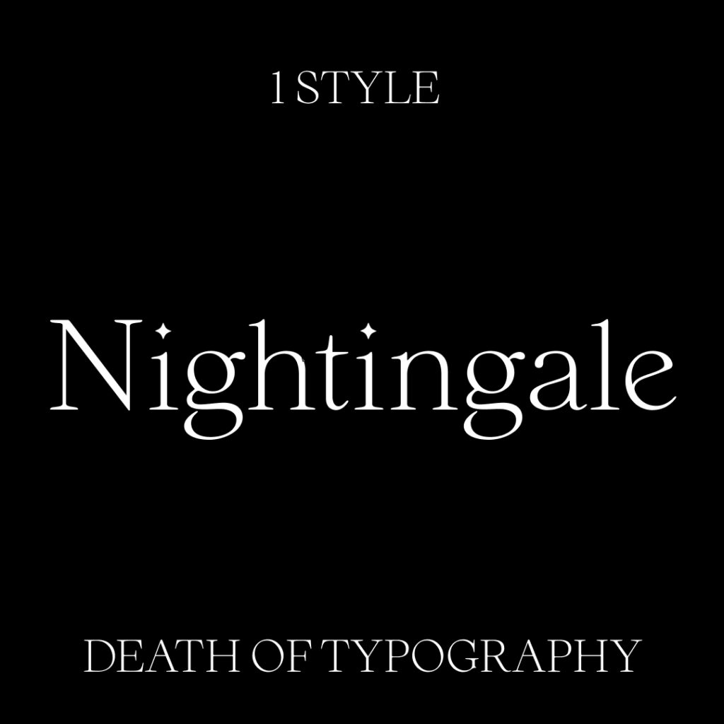 Nightingale - Free Font Download- A Type of Amigo