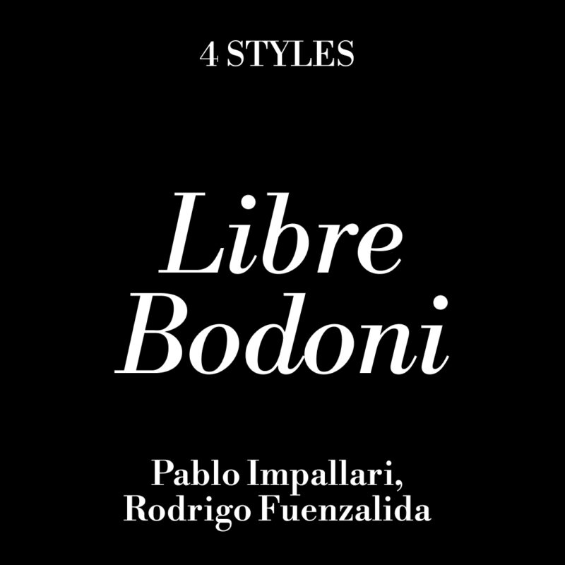 Libre Bodoni - Free Font Download- A Type of Amigo