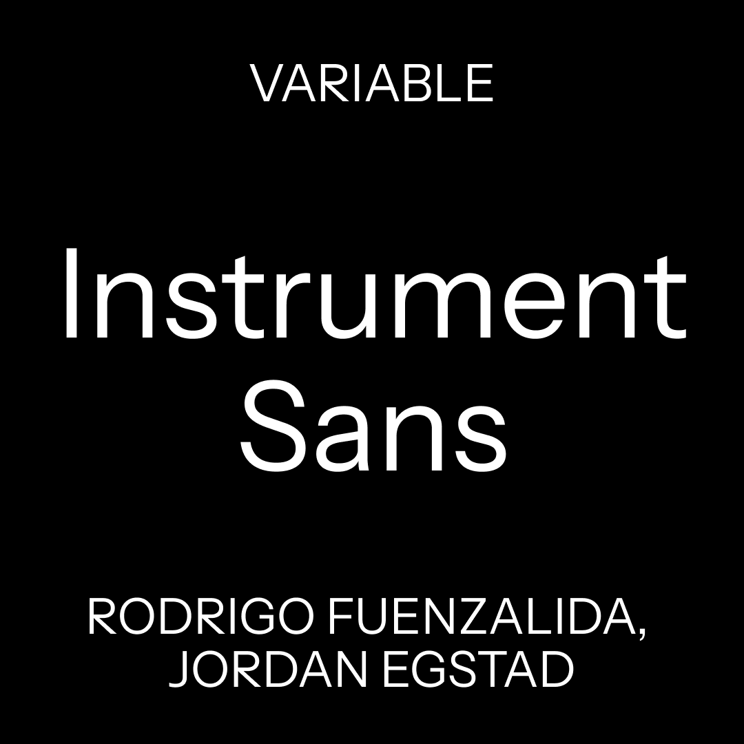 Instrument Sans - Free Font Download- A Type of Amigo