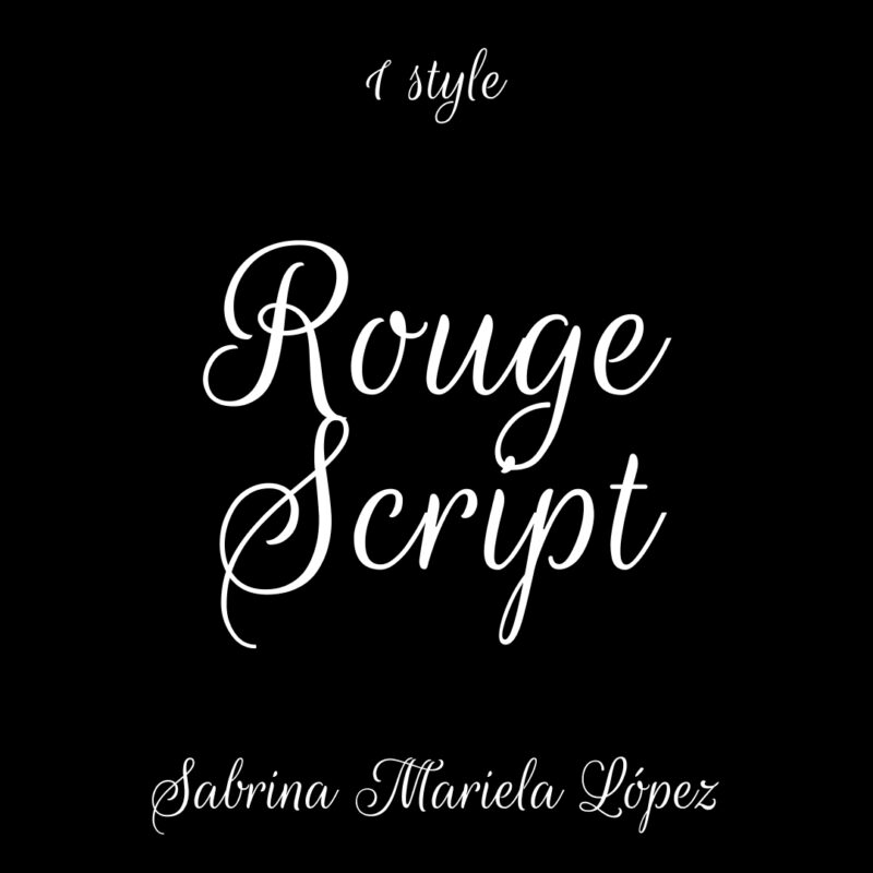 Rouge Script - Free Font Download- A Type of Amigo
