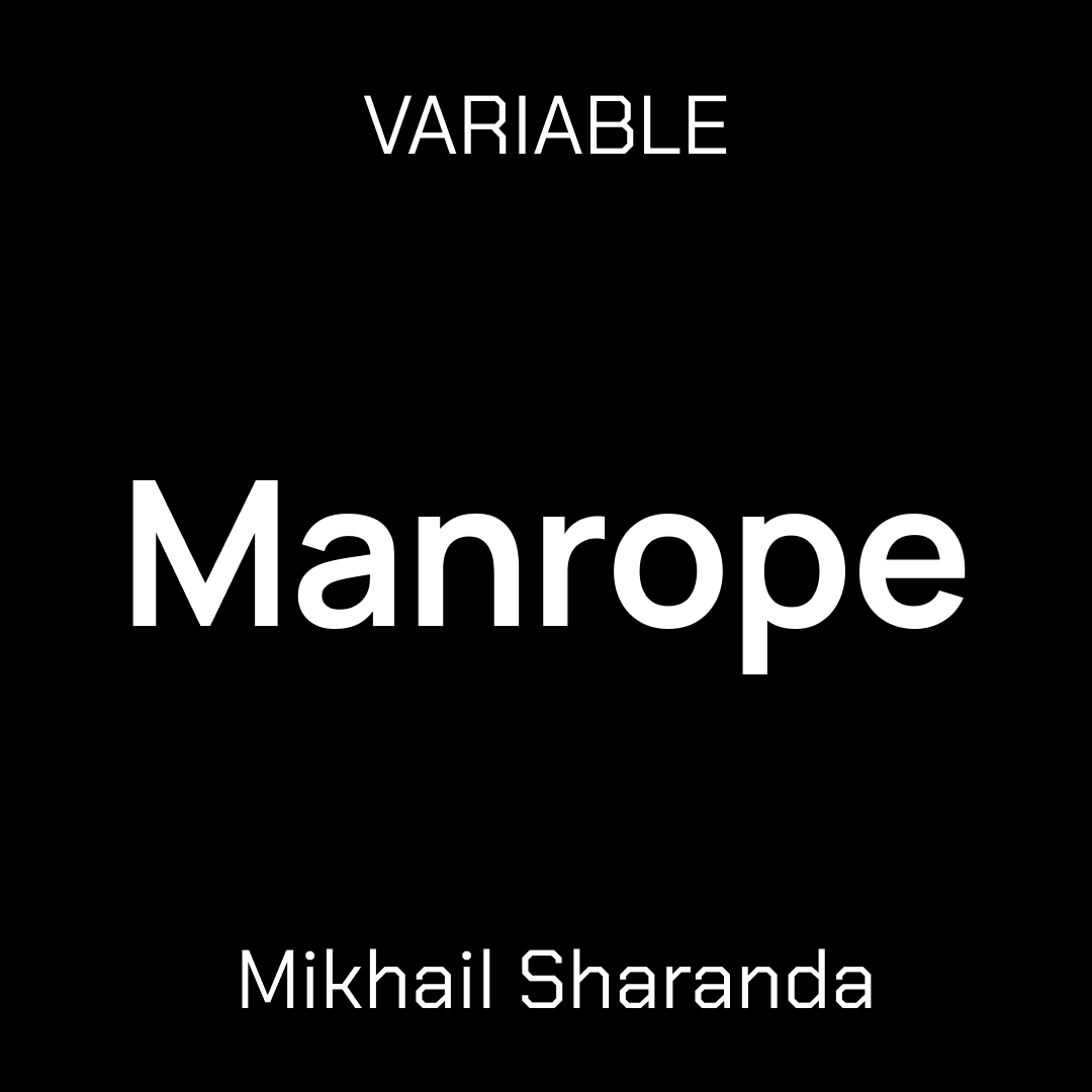 Manrope - Free Font Download- A Type of Amigo