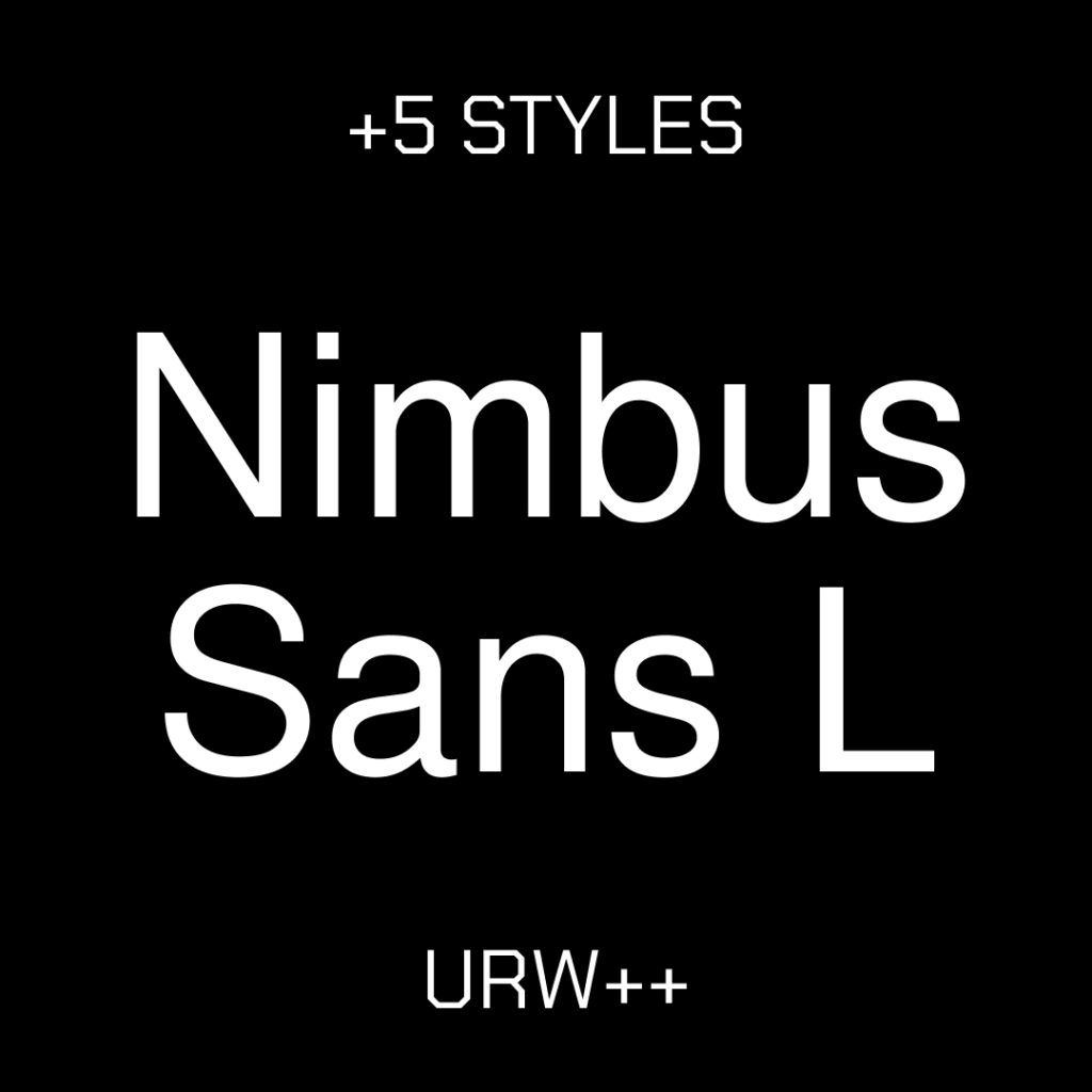 Nimbus Sans - Free Font Download- A Type of Amigo