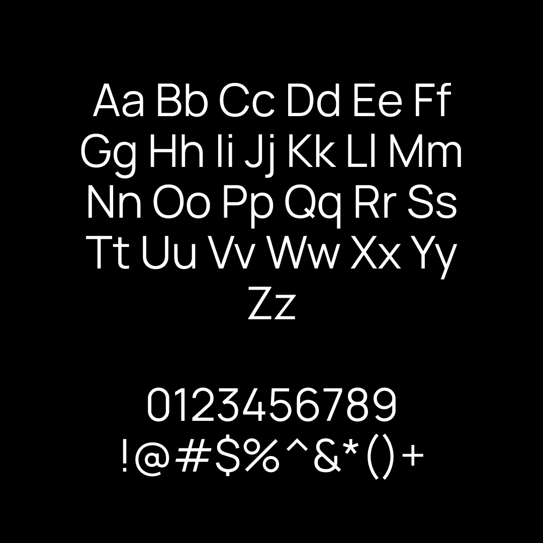 Manrope - Free Font Download- A Type of Amigo