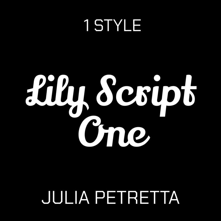 Lily Script One - Free Font Download- A Type of Amigo